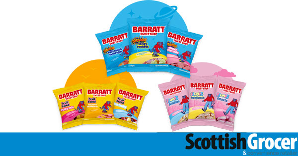 Barratt unveils rebrand across its Sweet Shop range | Scottish Grocer ...