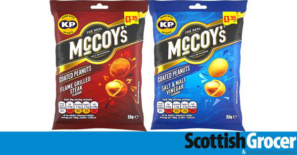 McCoy's gets nutty with new Coated Peanuts | Scottish Grocer ...