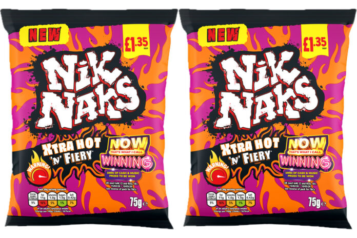 Nik Naks turns up the heat with Xtra Hot 'n' Fiery launch | Scottish ...