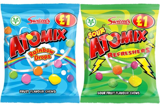 Swizzels unveils £1 PMP Atomix range | Scottish Grocer & Convenience ...